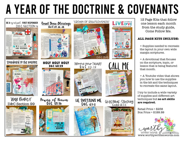 A Year of the Doctrine & Covenants – Worthy Written Words