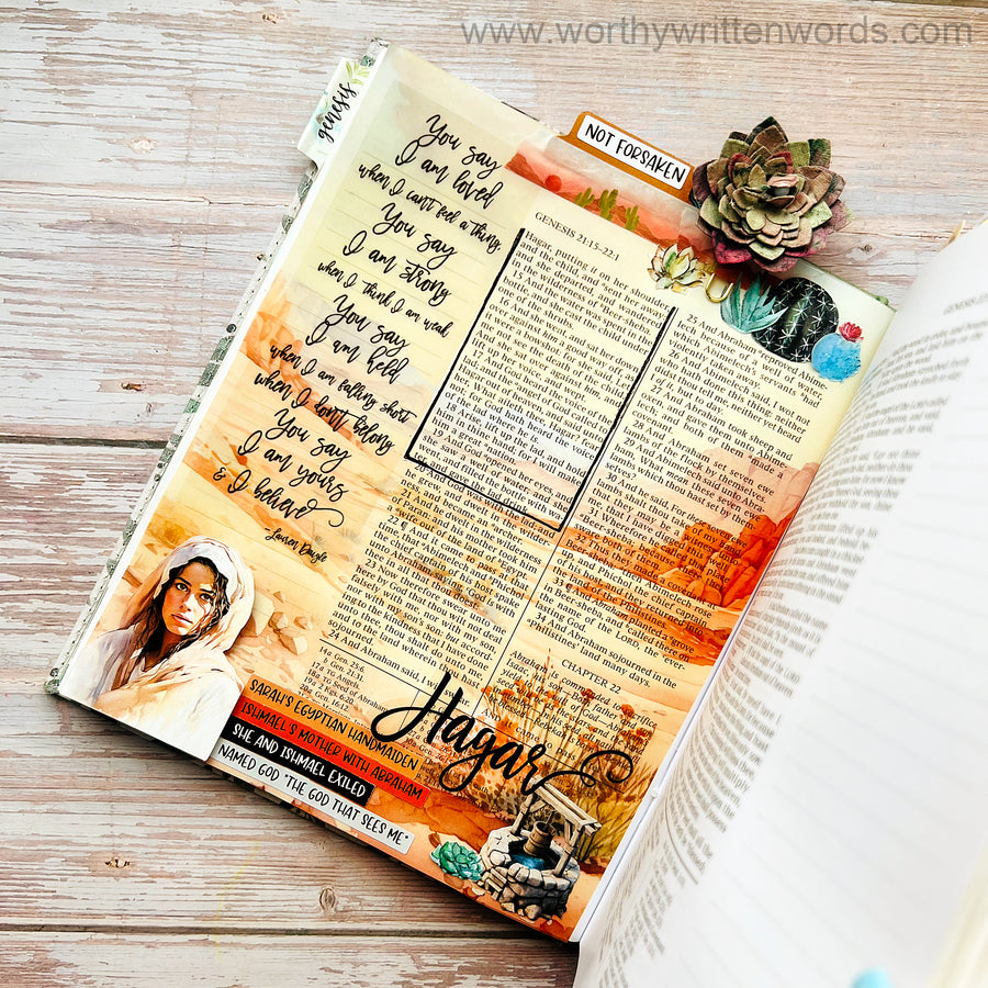 You Say Page Kit – Worthy Written Words
