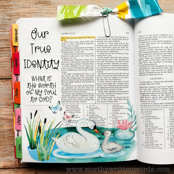 Digital Ugly Duckling Sticker Sheets – Worthy Written Words
