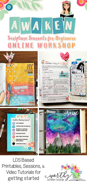 Awaken: Scripture Journals for Beginners Online Workshop – Worthy ...