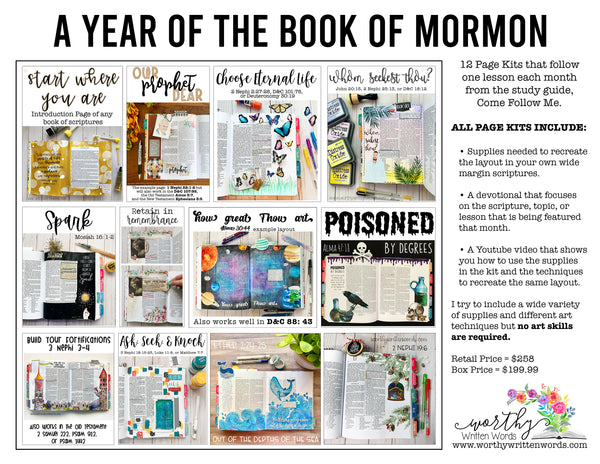 A Year of the Book of Mormon – Worthy Written Words