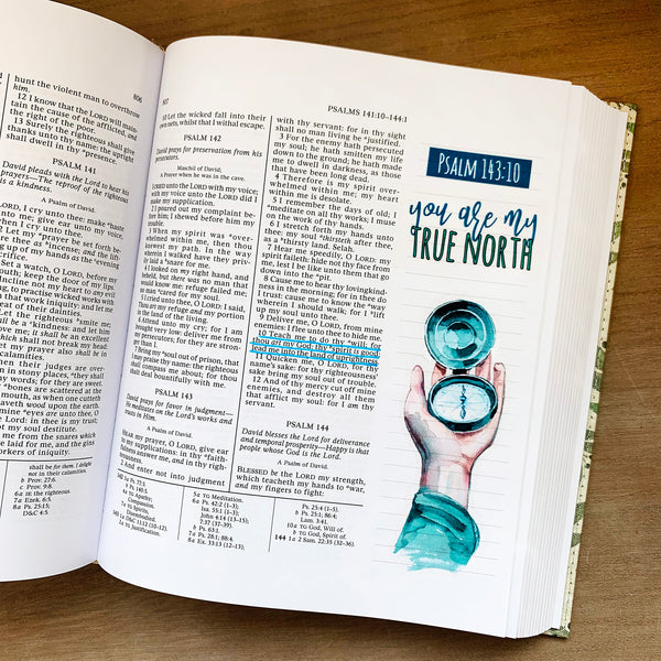 True North Sticker Sheet – Worthy Written Words