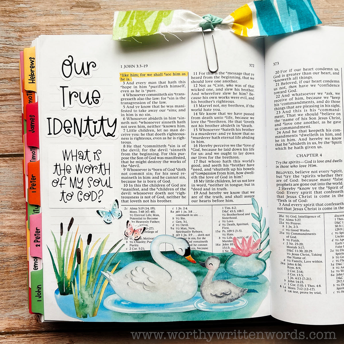 Ugly Duckling Sticker Sheets – Worthy Written Words