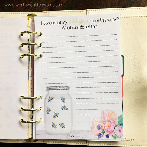 Sunday Notes Kit for LDS – Worthy Written Words